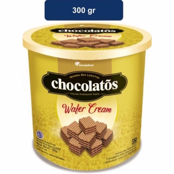 Jual Chocolatos Wafer Cream 300g 300 gram | Shopee Indonesia