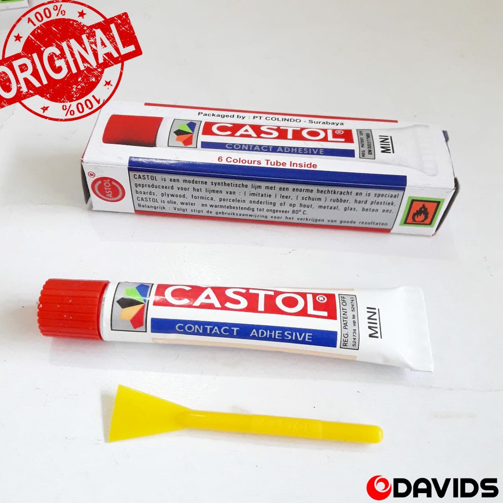 Jual Castol Lem Kuning Sepatu Tas Serbaguna Mini | Shopee Indonesia