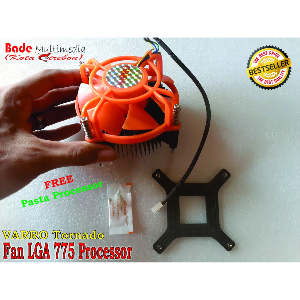 Jual FAN Heatsink Pendingin Processor LGA 775 Varro Hurricane CPU ...