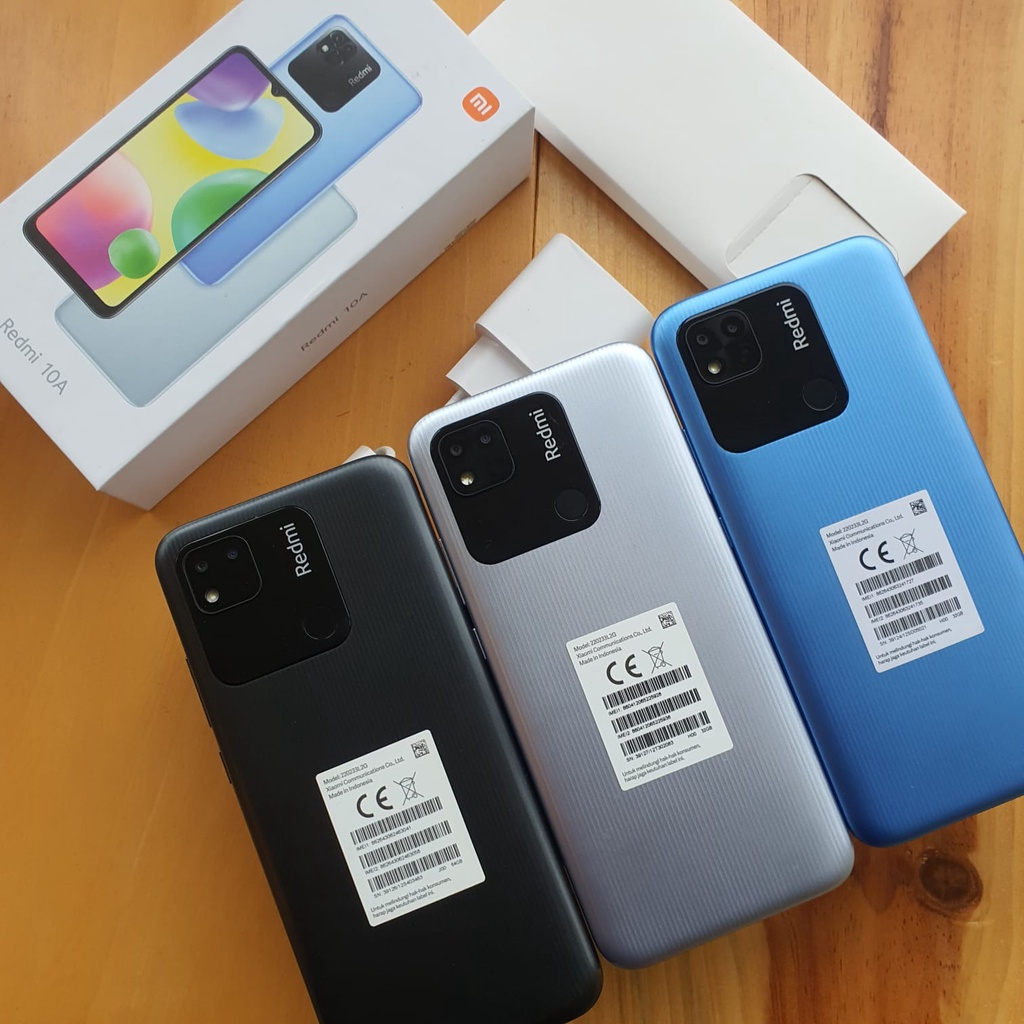 Jual XIAOMI REDMI 10A SECOND 3/32GB & 3/64GB HANDPHONE SECOND HP SEKEN ...