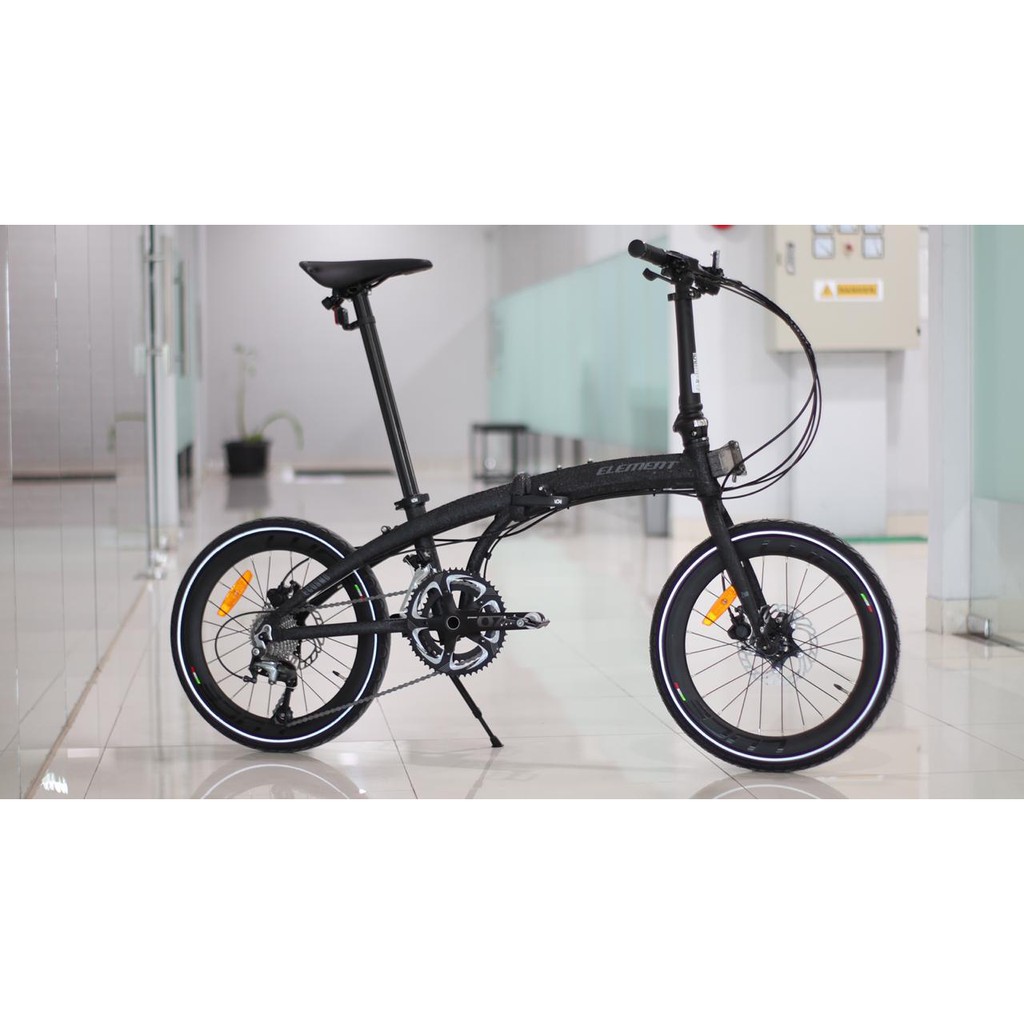 Jual Sepeda Lipat Ecosmo Z10 Black Coral/ Sepeda Murah / Seli Murah ...