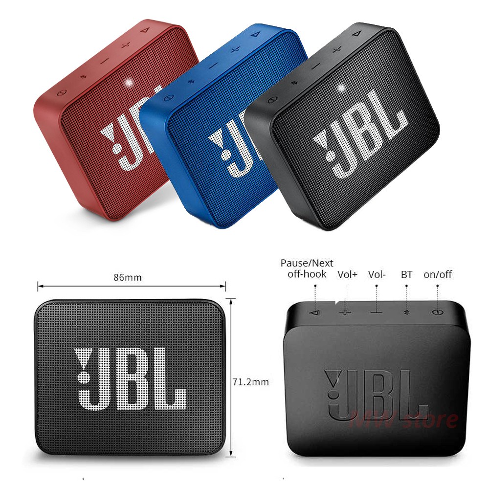Jual SPEAKER BLUETOOTH JBL GO 2 SPEAKER WIRELESS | Shopee Indonesia