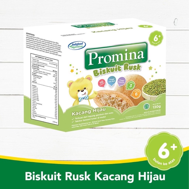 Jual PROMINA Biskuit Rusk | Arrowroot Biscuit | Puffs | Shopee Indonesia