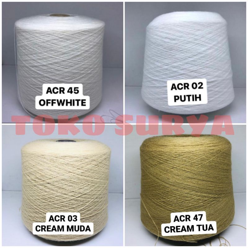 Jual Benang Rajut Acrylic 2/32 (3) | Shopee Indonesia