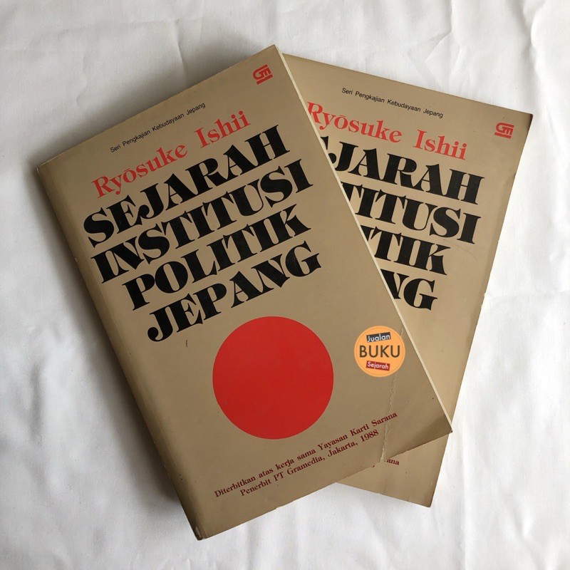 Jual SEJARAH INSTITUSI POLITIK JEPANG - RYOSUKE ISHII | Shopee Indonesia