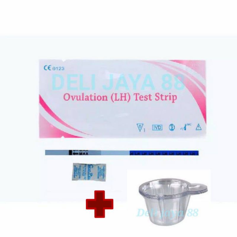 Jual Ovulation LH test strip tes ovulasi ovutest tes masa subur alat ...