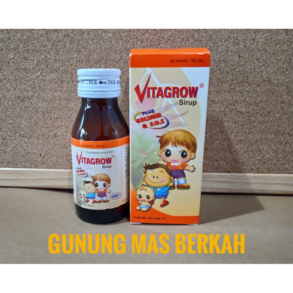 Jual VITAGROW SIRUP 60ML Vitagrow Syrup 60 ml - Suplemen untuk ...