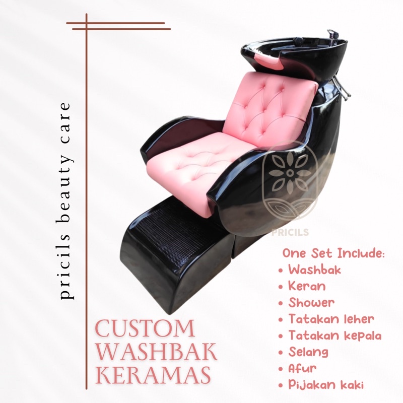 Jual Kursi Keramas Fiber / Washbak Keramas Custom | Shopee Indonesia