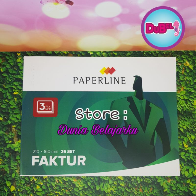 Jual Nota Faktur Paperline 3 ply / Buku Faktur Paperline 3 Rangkap ...