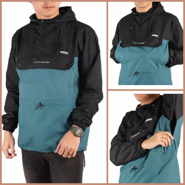 Jual JAKET PARASUT PARASIT PRIA KEREN ORIGINAL COUGLE SNOWDOPE HITAM ...