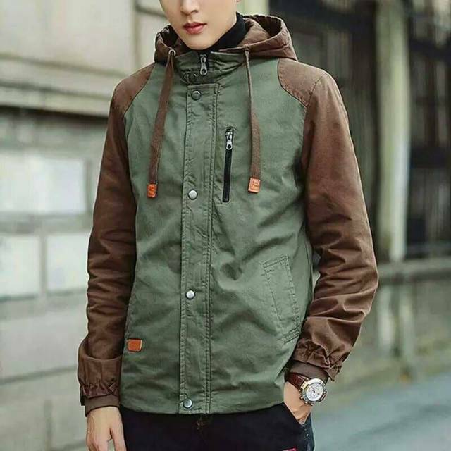 Jual JAKET PARKA PRIA / JAKET PRIA / JAKET PARKA KOREA TERBARU/PARKA ...