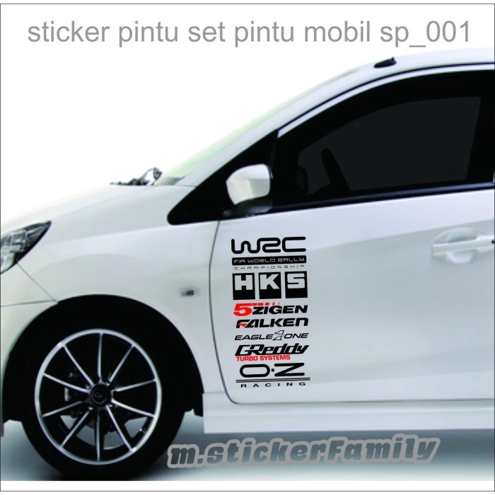Jual sticker mobil sticker set pintu mobil sp_001 | Shopee Indonesia