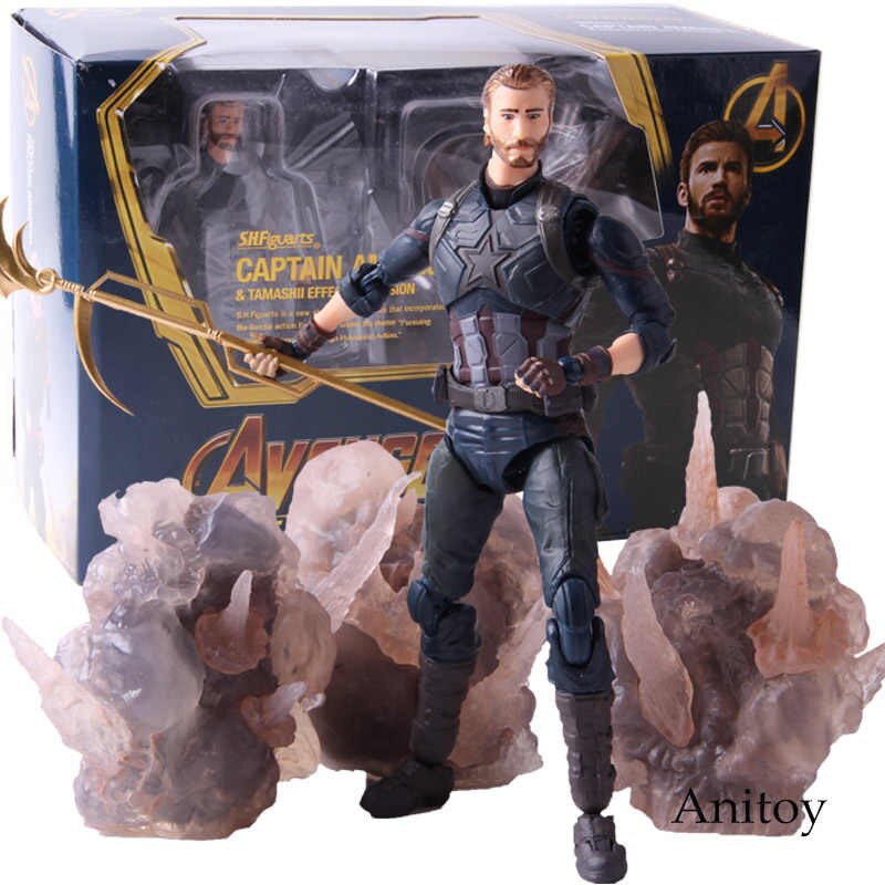 Jual SHF S.H.FIGUARTS CAPTAIN AMERICA AVENGERS INFINTY WAR WITH ...