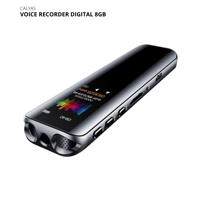 Jual Perekam Suara Hyperbolic Digital Voice Recorder 8GB | Shopee Indonesia