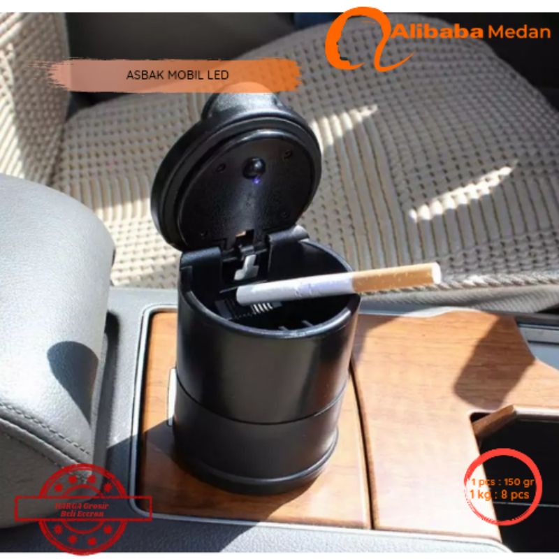 Jual Asbak Mobil Asbak Dengan Lampu LED Asbak Portable | Shopee Indonesia