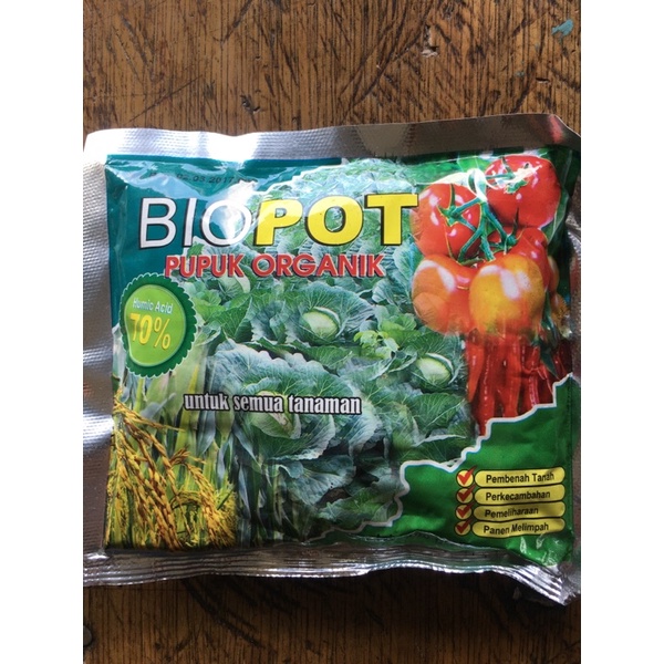 Jual biopot humic acid 70% ukuran 100 gram | Shopee Indonesia