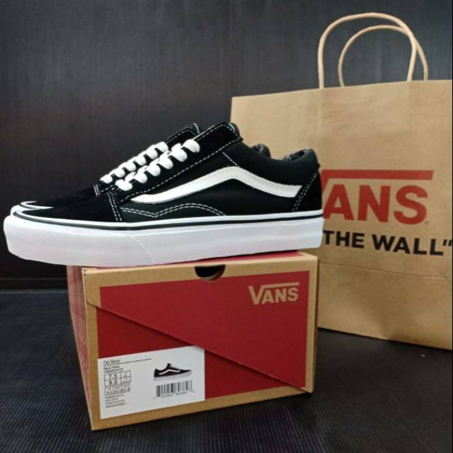 Jual Vans Oldskool Classic Black White Original | Shopee Indonesia