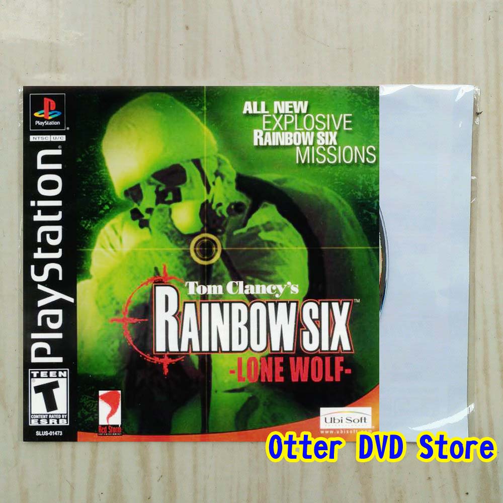 Jual Kaset CD Game Ps1 Ps 1 Tom Clancy's Rainbow Six - Lone Wolf ...