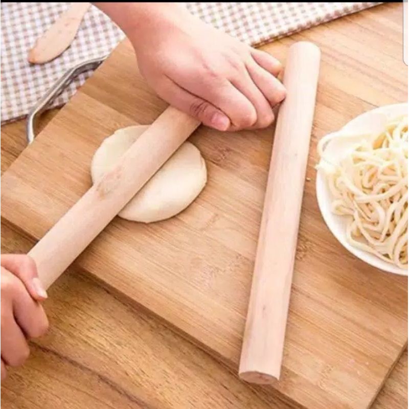 Jual Rolling Pin Kayu | Gilingan adonan kue penggilasan adonan kayu ...