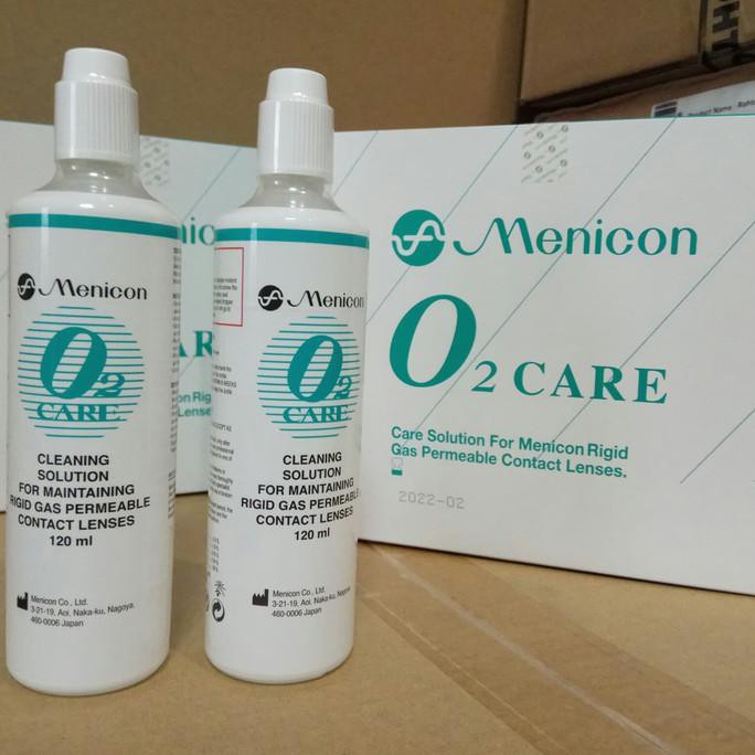 Jual 50Ntrwx Menicon O2 Care Solution 120 Ml / Cairan Pembersih Dan ...