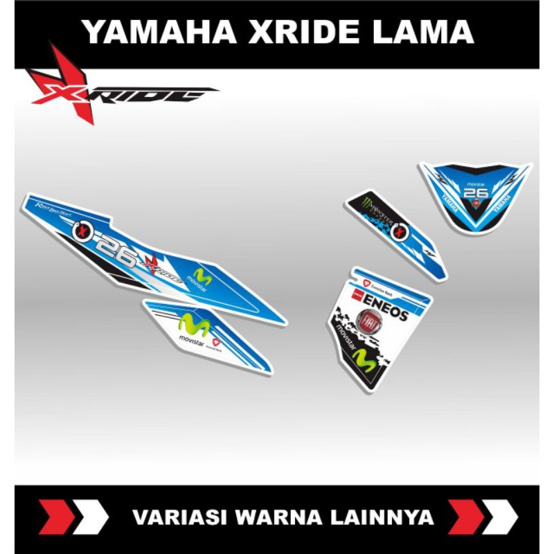 Jual STRIPING X-RIDE / XRIDE VARIASI RACING LAMA/OLD ENEOS | Shopee ...