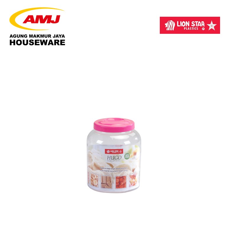 Jual TOPLES HUGO ROUND JAR 100 (3 LITER) LION STAR | Shopee Indonesia