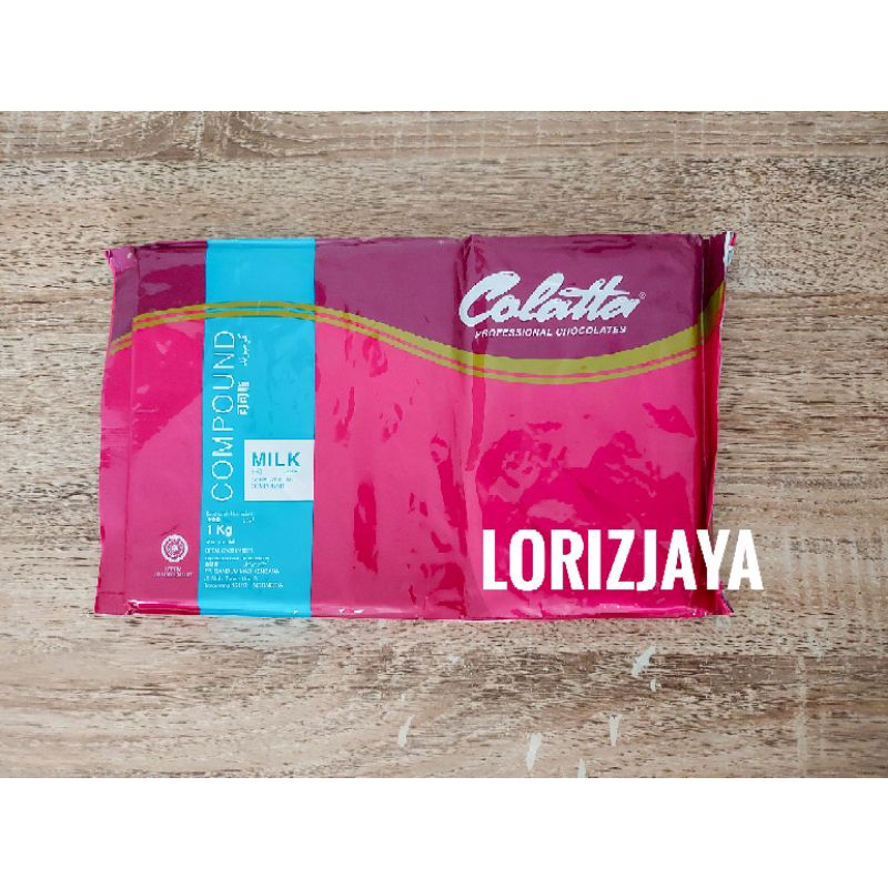 Jual Coklat Colatta Milk Compound 1kg | Shopee Indonesia