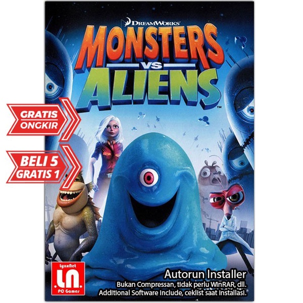 Jual Monster vs. Aliens - PC Games Adventure - Download Langsung Play ...