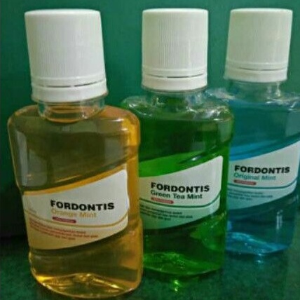 Jual Fordontis 120ml Obat Kumur Non Alkohol | Shopee Indonesia