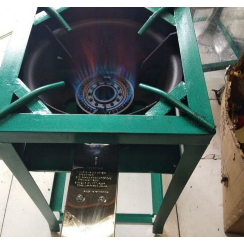 Jual 1 set kompor gas tekanan tinggi RI-300 hp+rangka 40x40x70cm ...