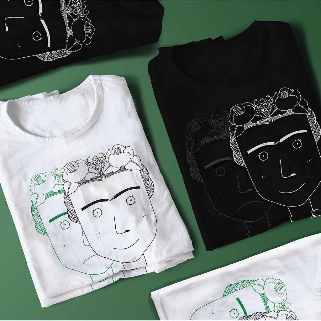 Jual Meet The Artist - Frida Kahlo Black | Shopee Indonesia