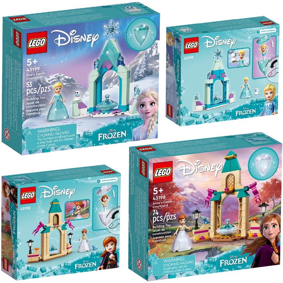 Jual LEGO Disney Princess Elsa Anna Frozen Anna's and Elsa’s Castle ...