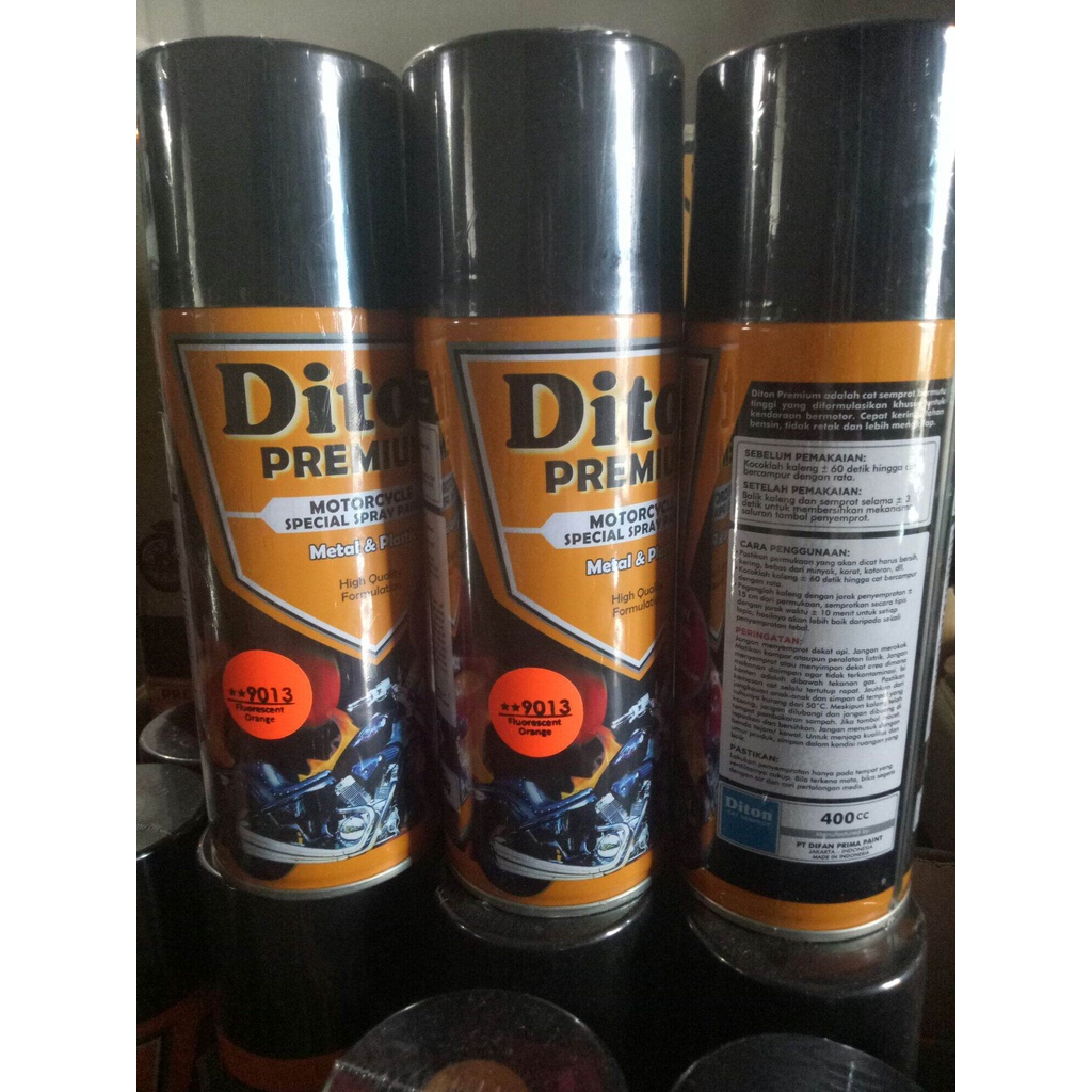 Jual Pilok Pilox Diton Premium stabilo orange 9013 400CC diton ...