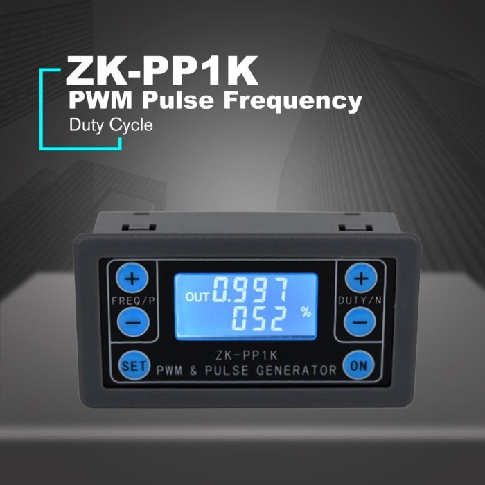 Jual PWM Signal Pulse Generator Dual Mode 1-Channel 1Hz-150KHz LCD ZK-PP1K | Shopee Indonesia