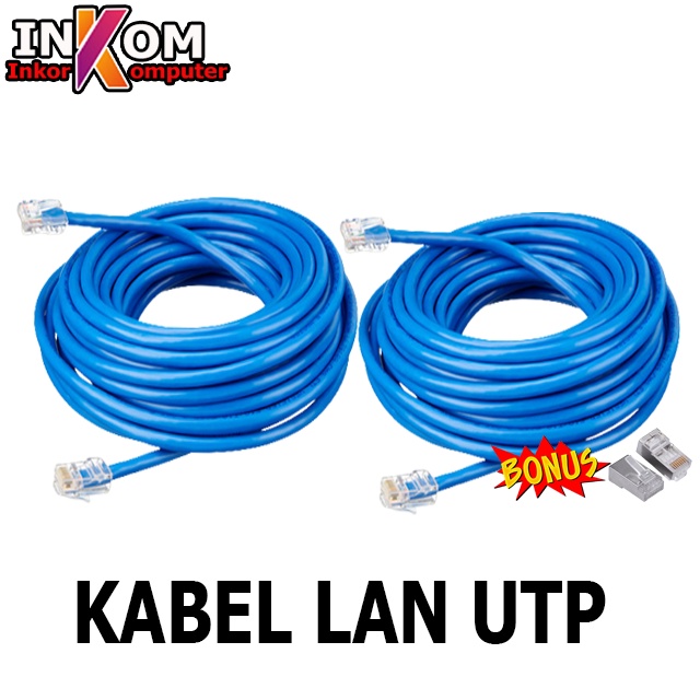 Jual Kabel LAN Cat5e NYK Per Meter RJ45 Besi | Shopee Indonesia
