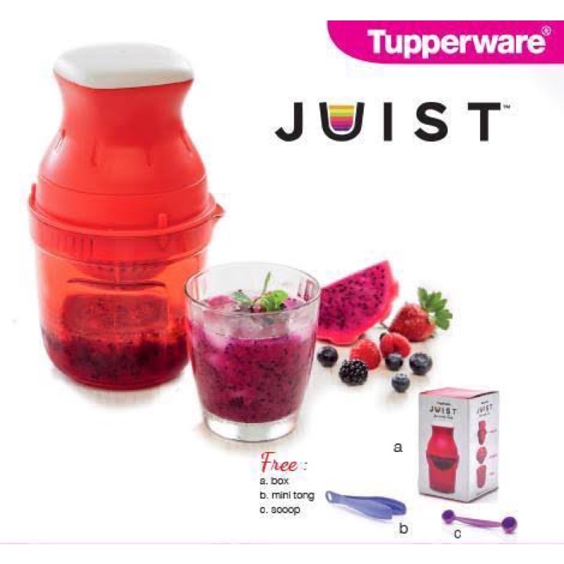 Jual Tupperware Juist / Pembuat Jus tanpa listrik Tupperware | Shopee ...