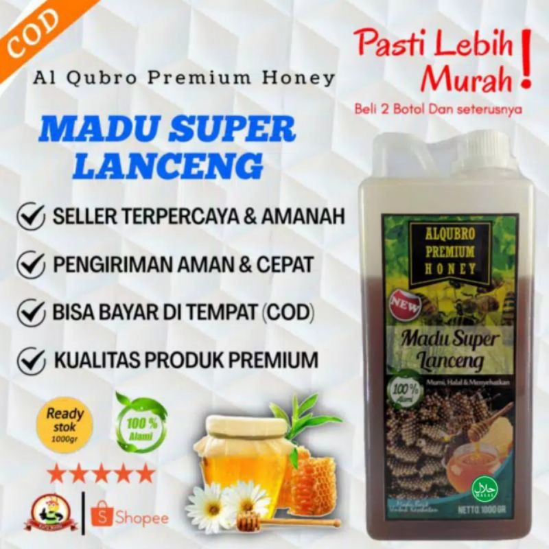 Jual Madu Asli Al Qubro Al-Qubro AlQubro Premium Madu Varian Super ...