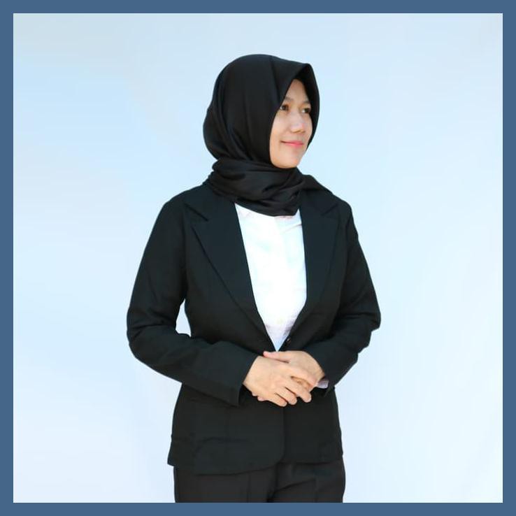 Jual BLAZER WANITA HITAM FORMAL BAHAN TEBAL JAHITAN RAPI | Shopee Indonesia