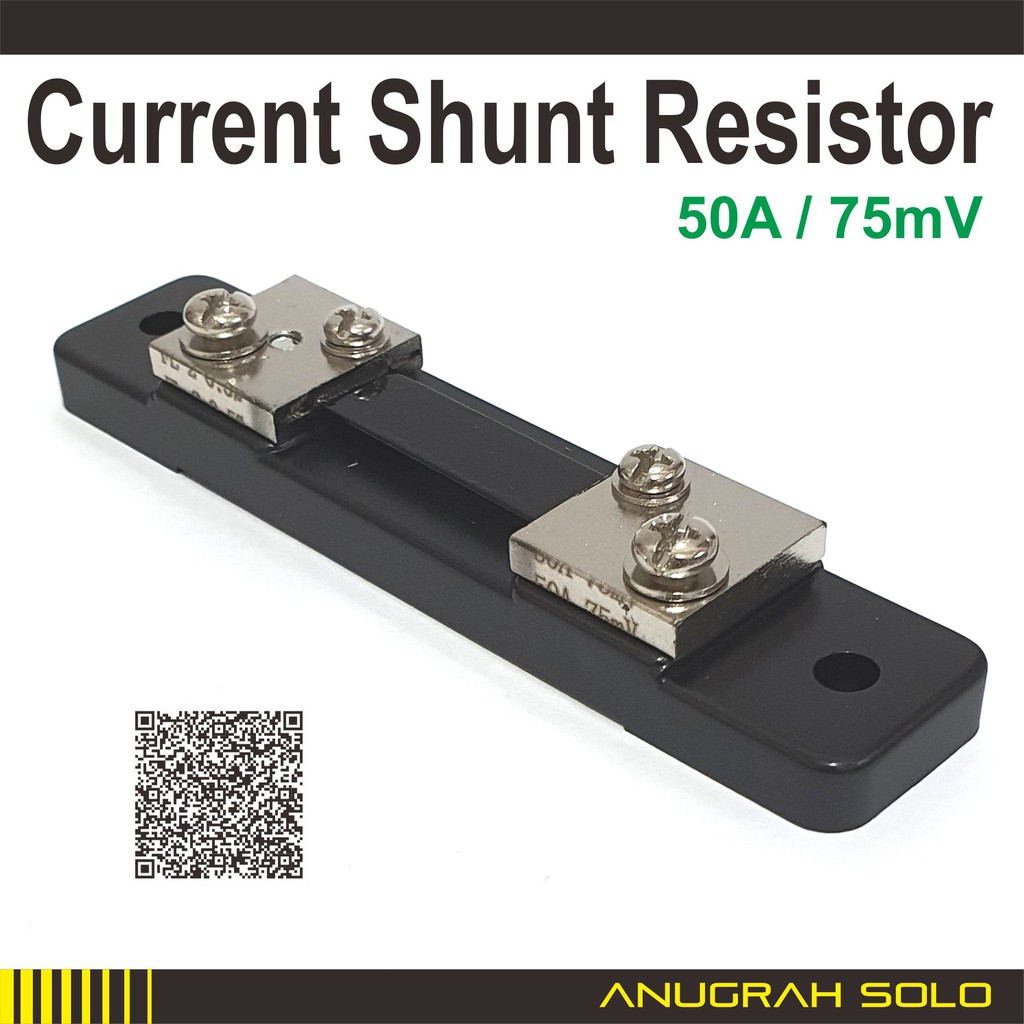 Jual Current Shunt Resistor 50A 75mV R Shunt Class 0.5 Size : FL-2 ...
