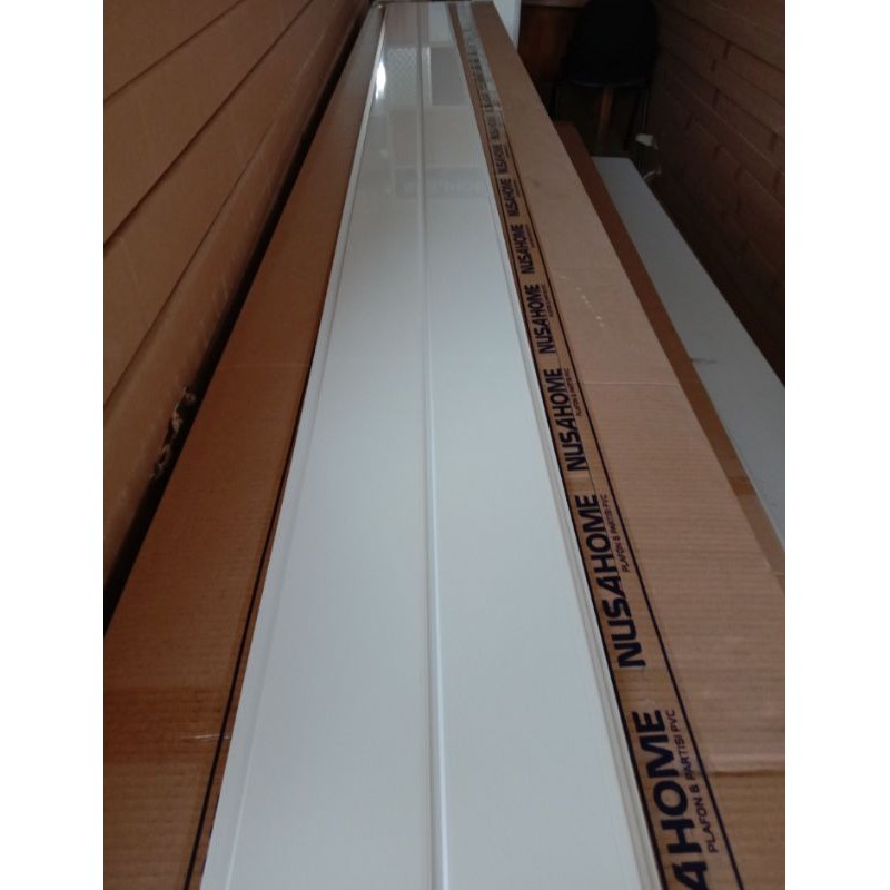 Jual Plafon pvc Maihome glossy putih nat WB 1 | Shopee Indonesia