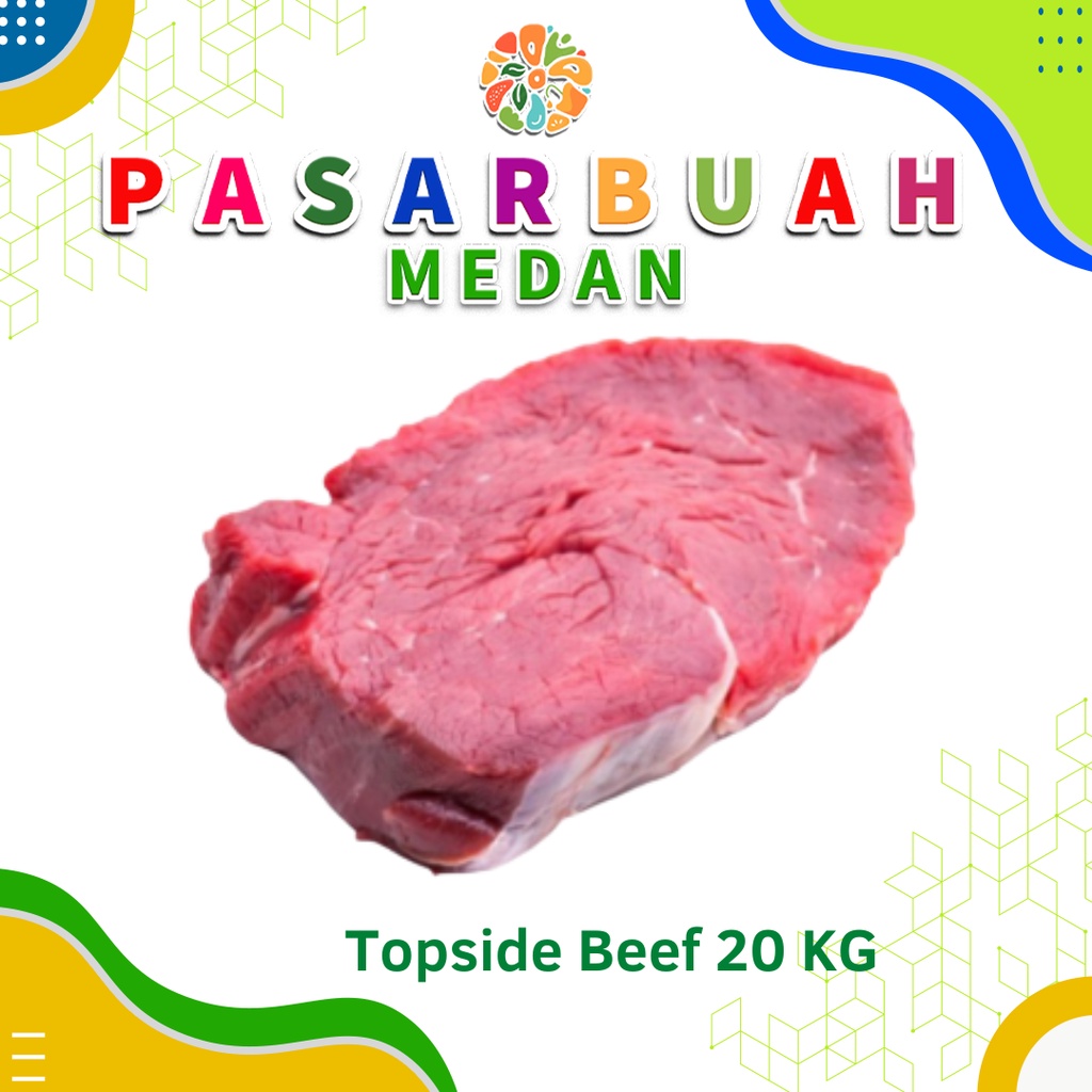 Jual Distributor DAGING TOPSIDE 20 KG / KOTAK - DAGING RENDANG - Pasar ...