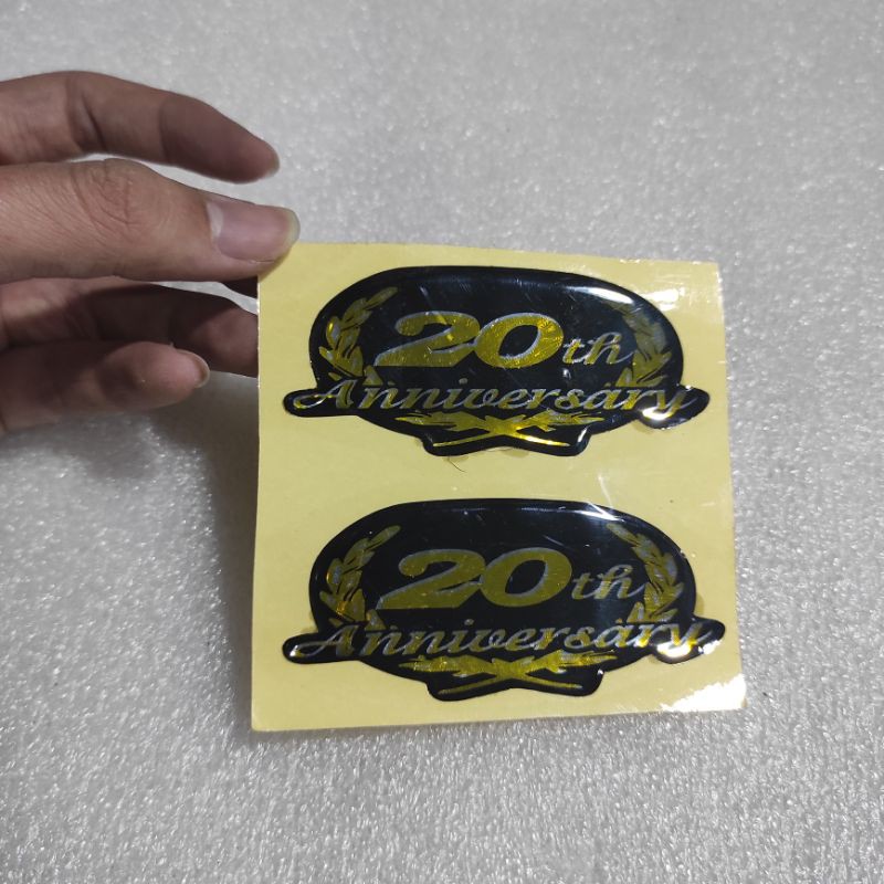 Jual Stiker Timbul emblem simbol box aki Stripping sticker Yamaha RX ...