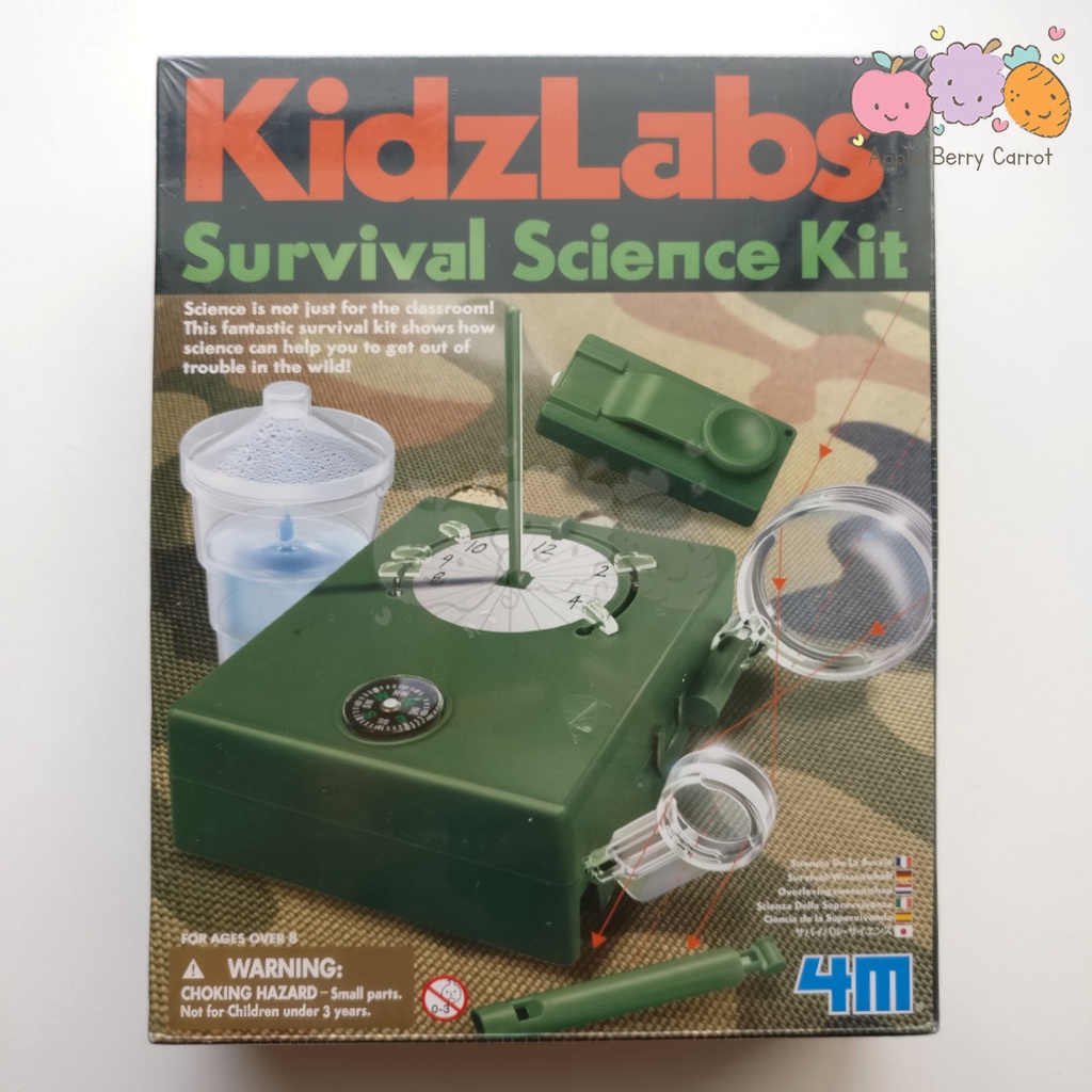 Jual 4M Kidzlabs Survival Science Kit kidz labs sundial morse code ...