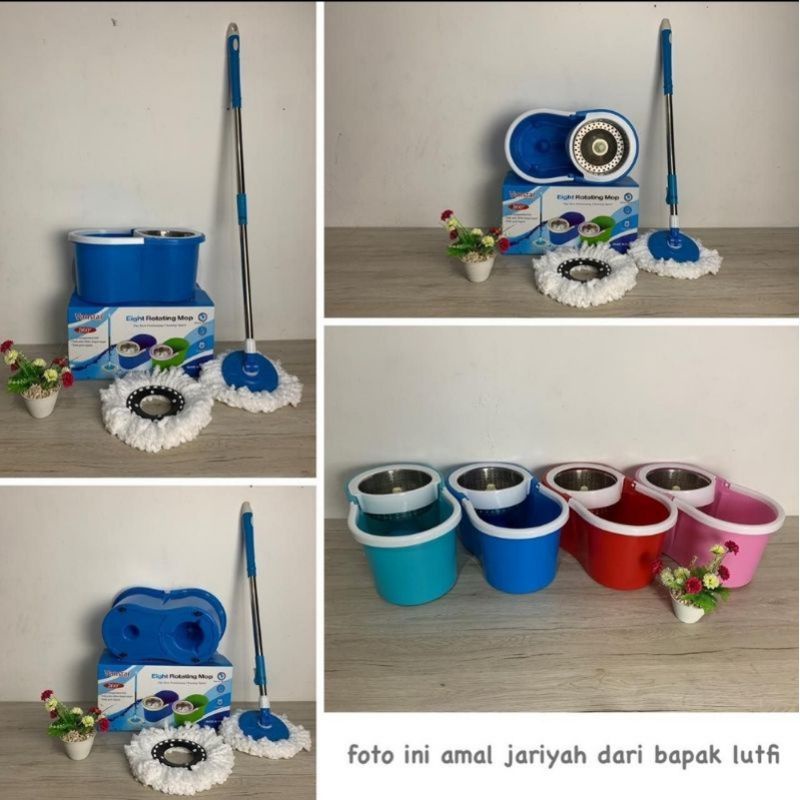 Jual Megic mop /Pel megic mop stainless / Pel spin mop stainless ...