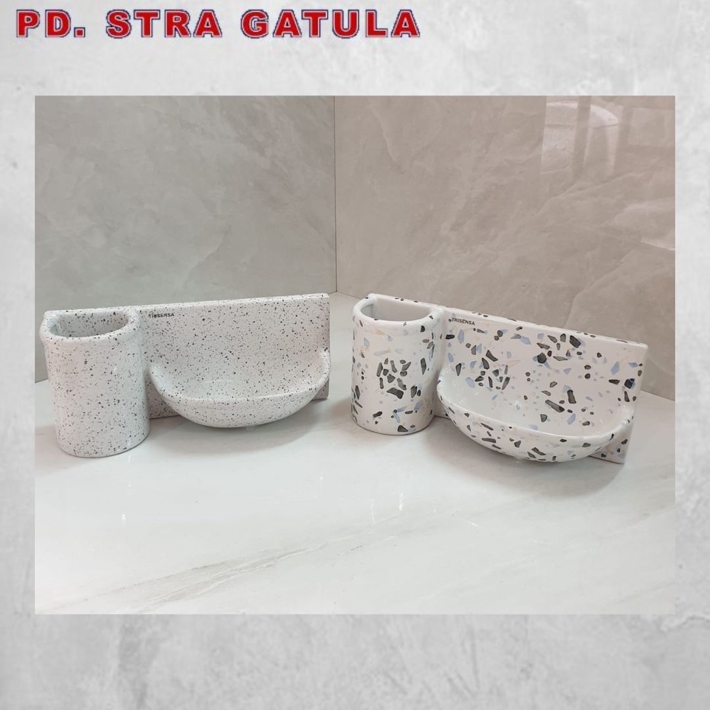 Jual Tempat Sabun Sikat Trisensa S-Series ( Speckles / Sparta ...