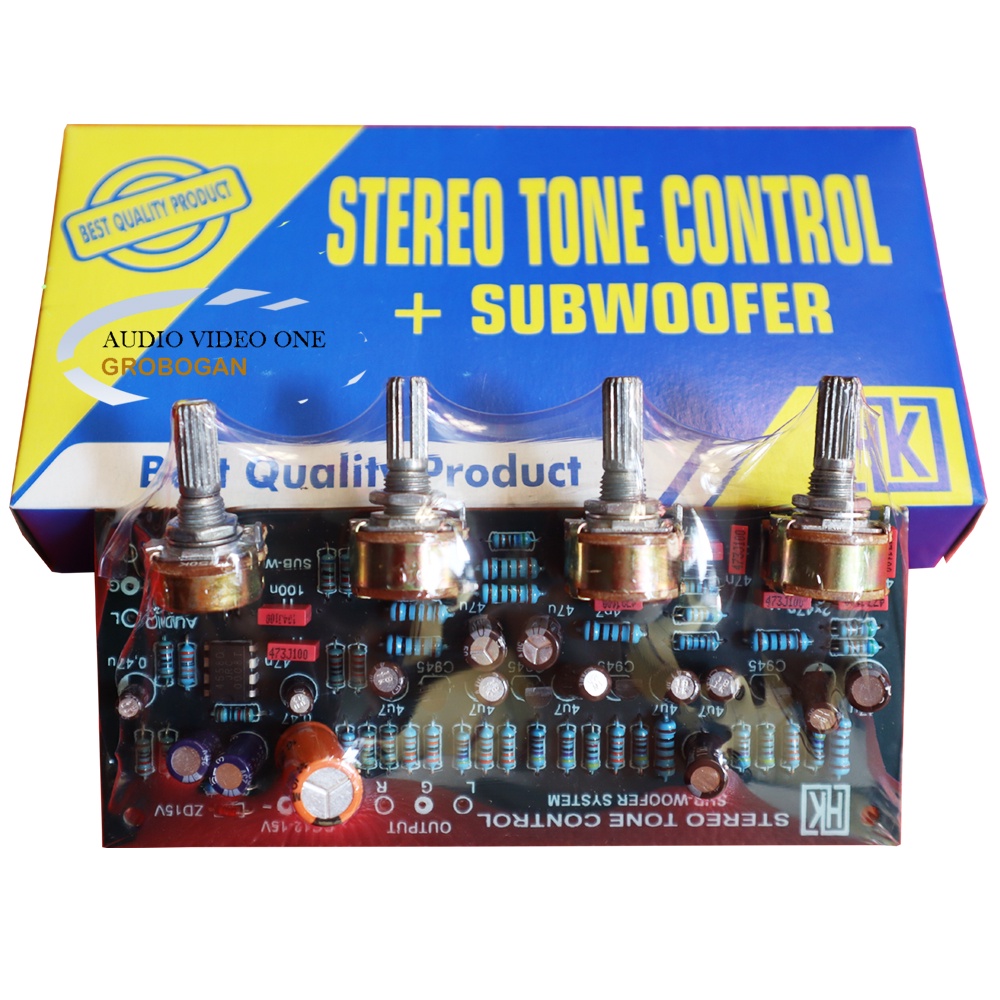 Jual Stereo Tone Control + Subwoofer HK Original Kit Tone Subwofer ...