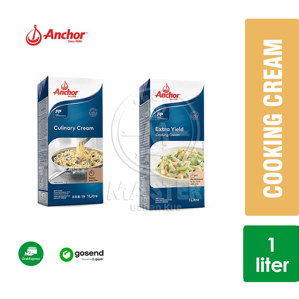 Jual Anchor Cooking Cream / Extra Yield / Culinary [1 Liter] KHUSUS ...