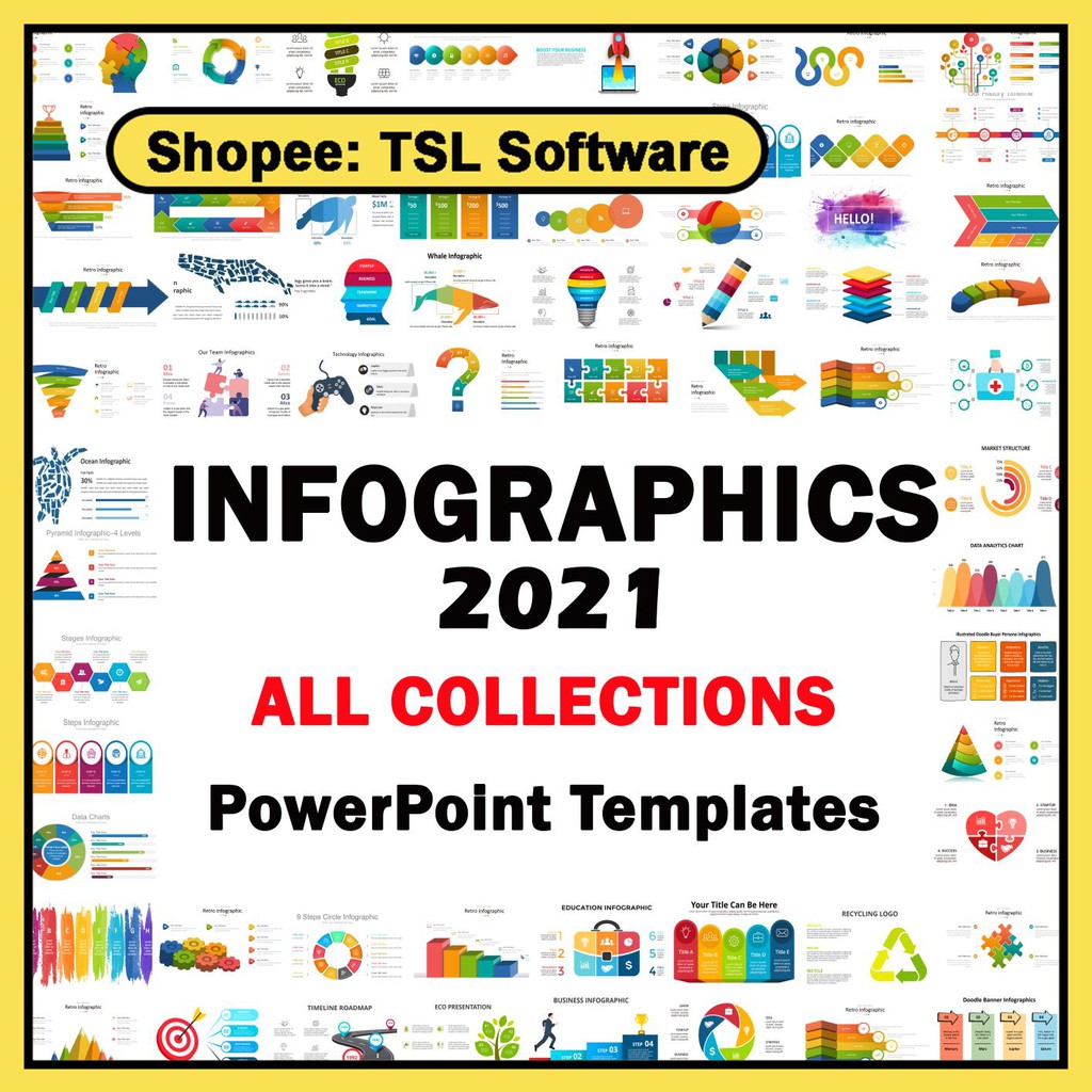 Jual Infographic PowerPoint Slides Templates [2021 All Collection ...