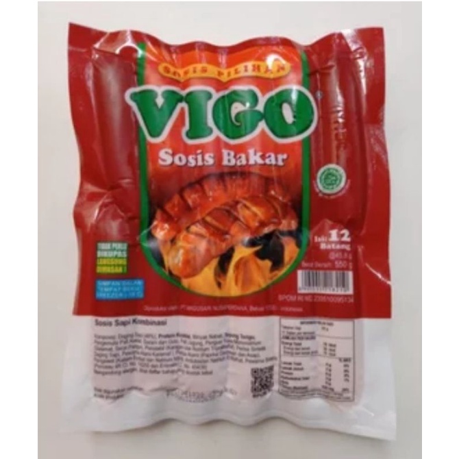 Jual Vigo Sosis Bakar isi 12 500gr | Shopee Indonesia