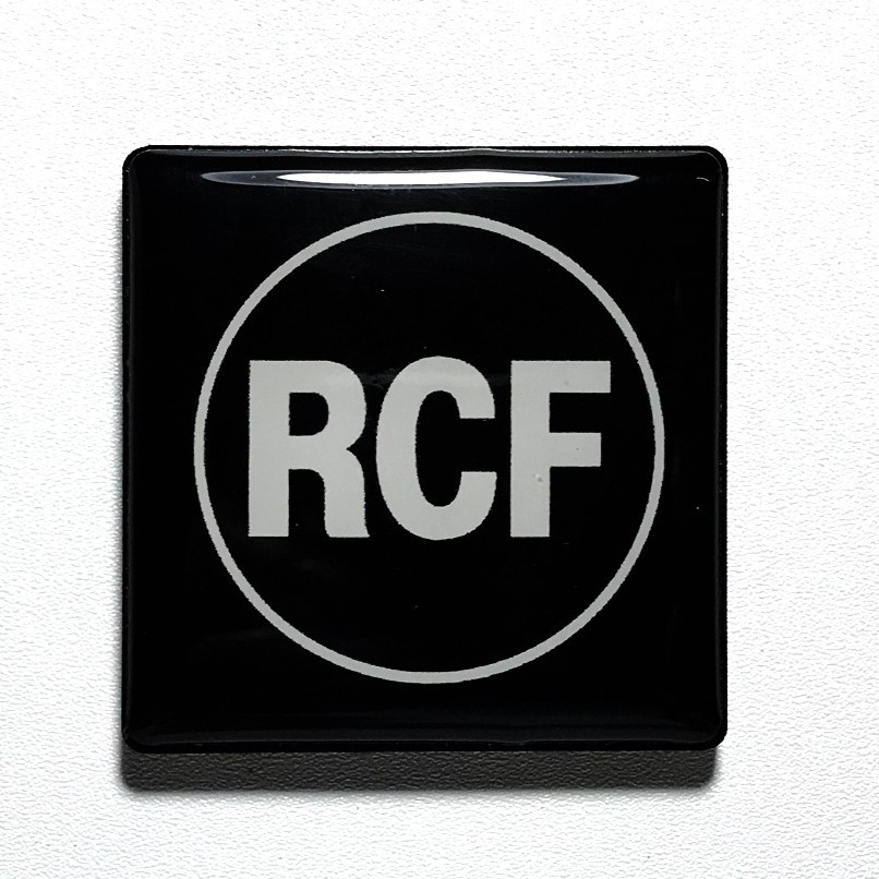 Jual Logo RCF Audio Kotak | Logo Merk Audio Professinal | Shopee Indonesia
